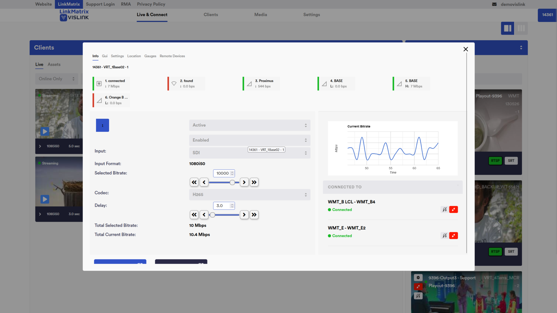 LinkMatrix • Vislink