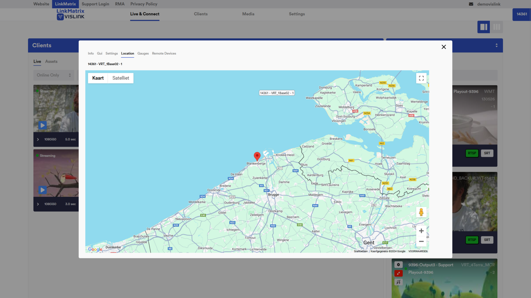 LinkMatrix • Vislink