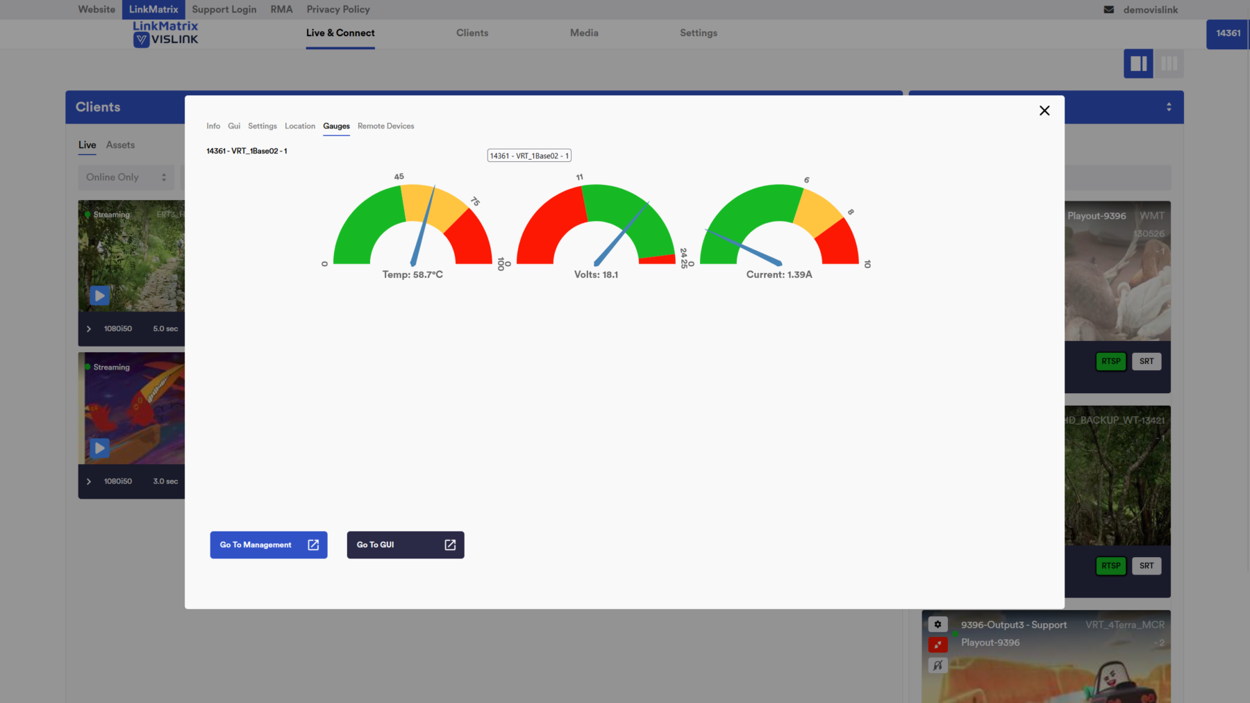 LinkMatrix • Vislink