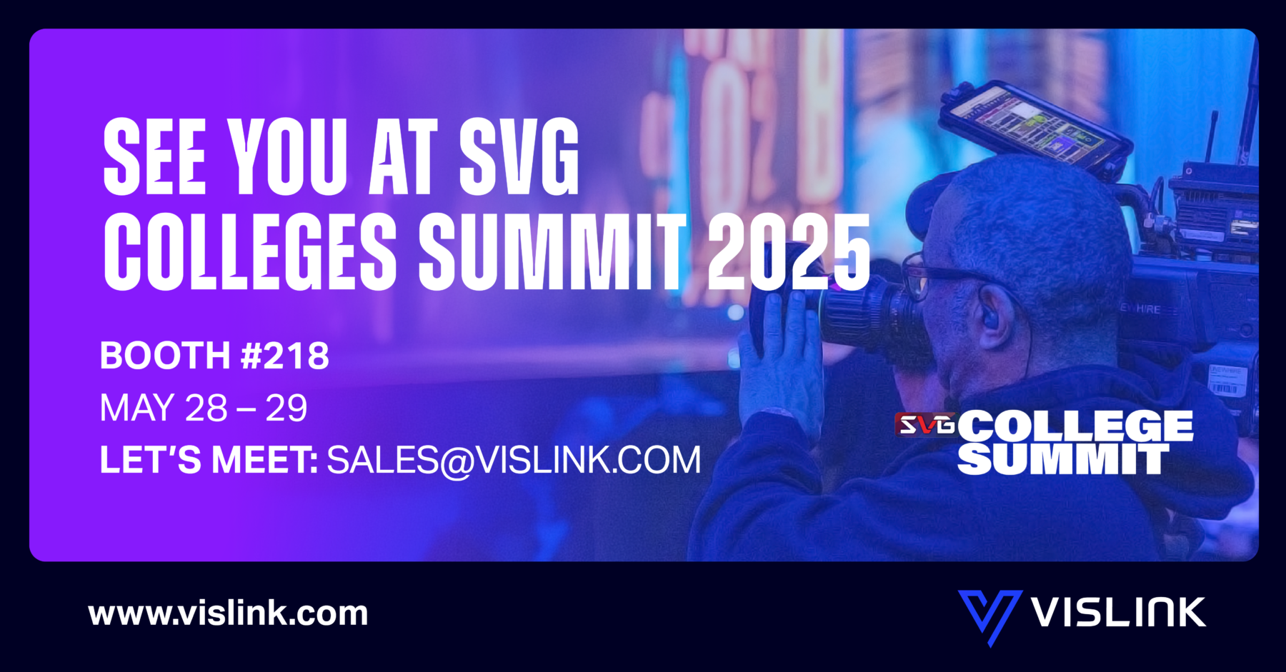 SVG College Summit • Vislink